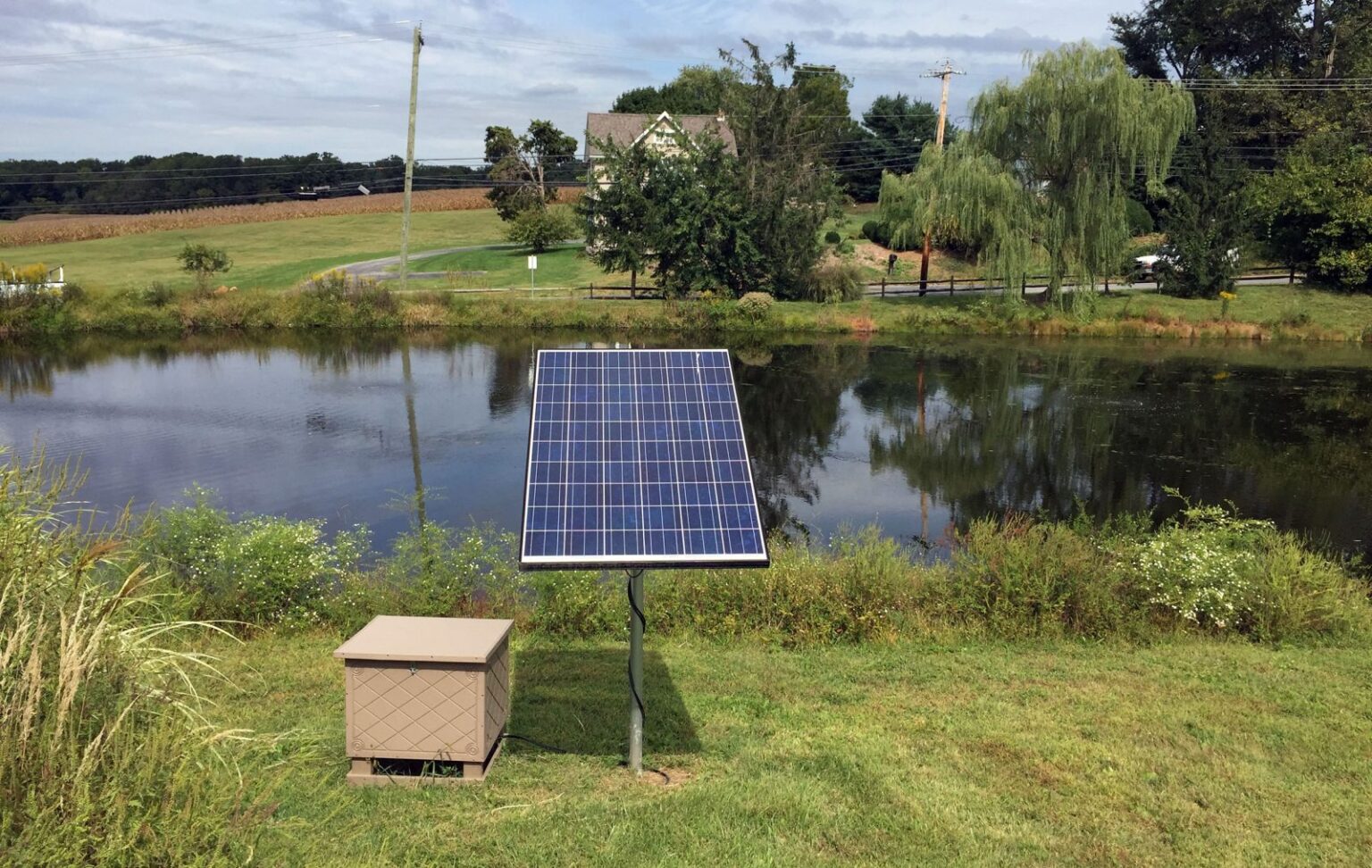 Can You Power a Pond Aerator Using Solar Panels? - Power Score Card